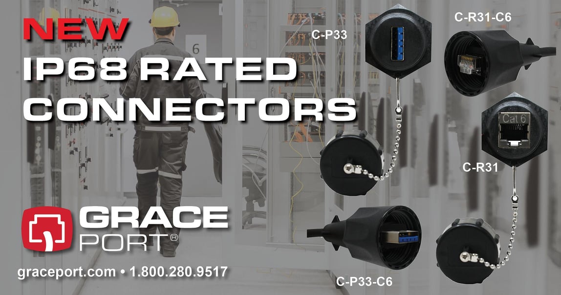 The IP68-Rated GracePort USB/Ethernet Connector