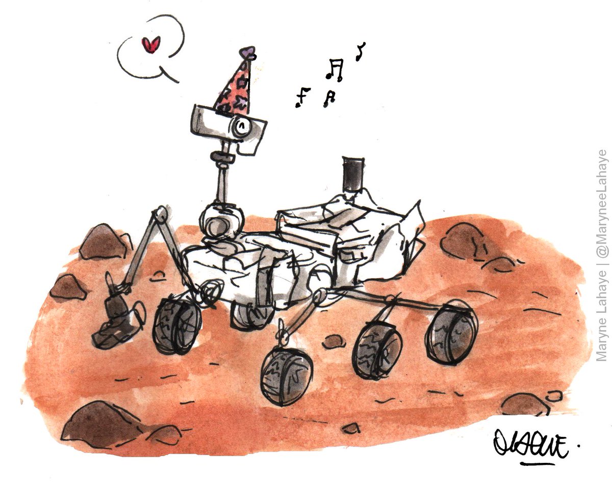 Mars Curiosity Rover Cartoons